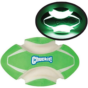 Chuckit! Max Glow Fumble Fetch Dog Football Dog Toy