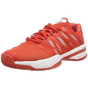 K-Swiss Performance Women's Tennis Shoes, Red Fiesta White 01, 37