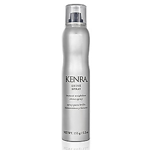 Kenra Shine Spray | Instant Weightless Shine Hairspray | Tames Frizz & Flyaways | Enhances Color Vibrancy | Lightweight, No Hold | All Hair Types | 5.5 oz