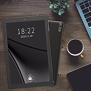 Pomya Tablet, 10 Inch IPS Screen Tablet for 11, 3GB RAM 64GB ROM Dual SIM Card Slots PC Tablet, 3G Network 5G WiFi 6000mAh HD Tablet for Daily Life