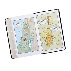 Personalized Bible Custom Text Your Name KJV Giant Print Thumb Index Two-Tone Black Bible King James Version Custom Made Gift for Baptism Christenings Birthdays