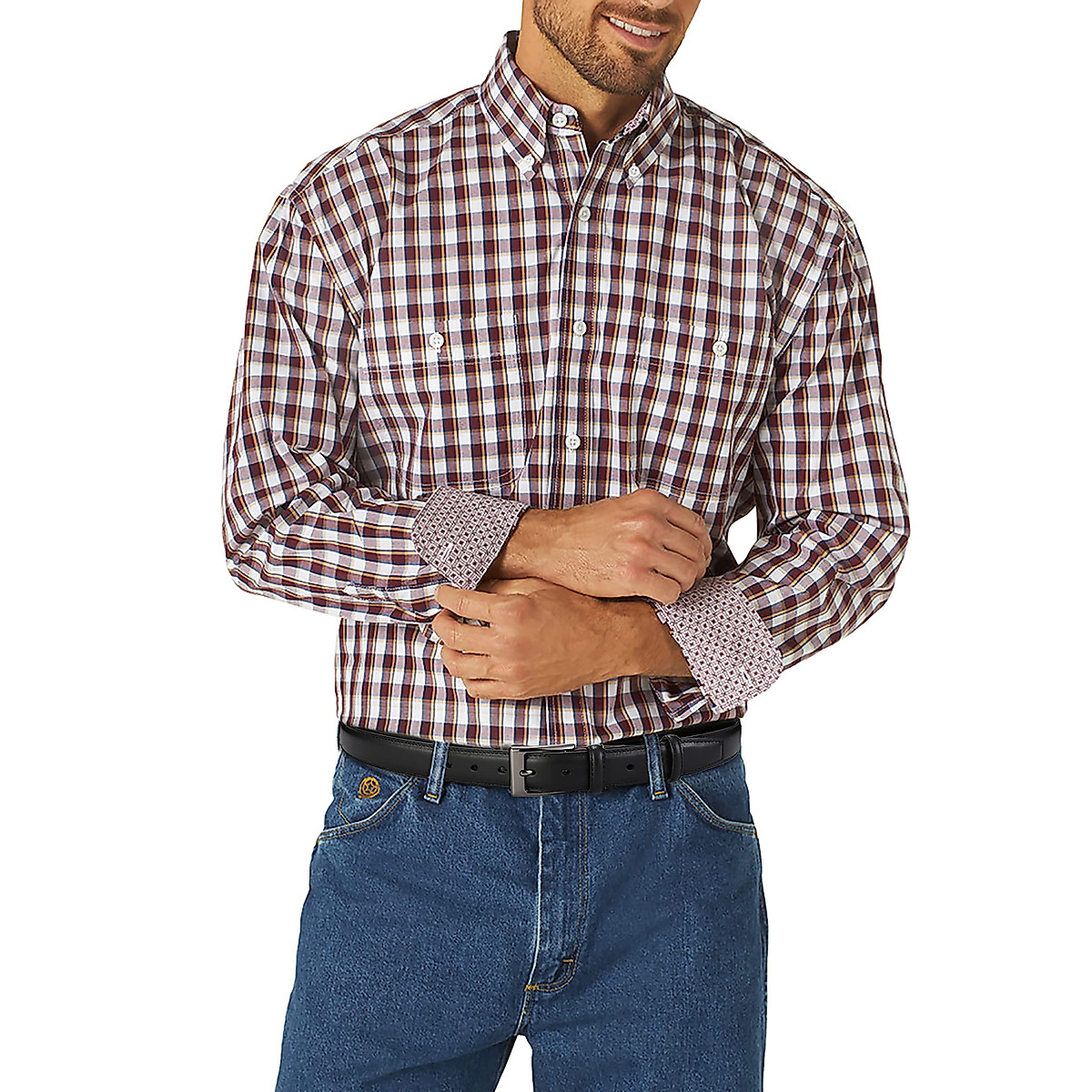 CHAOREN Mens Belts Leather - Black Belt Men 1 1/8" Mens Dress Belt - Perfect Companion to Mens Shoes