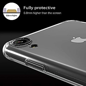 Migeec for iPhone XR Case Clear Soft Transparent Shockproof Protective Slim Thin Bumper Phone Cover for iPhone XR, 6.1 inch