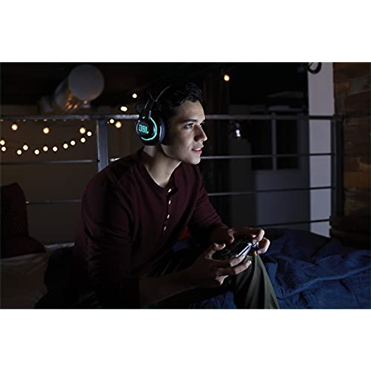 JBL Quantum 800 - Wireless Over-Ear Performance Gaming Headset with Active Noise Cancelling and Bluetooth 5.0 - Black