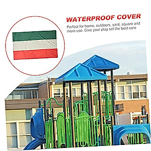 INOOMP 1pc Amusement Equipment Cover Swing Outdoor Swing Outdoor Canopy Playset Canopy Cover Heavy Duty Tarp Cover Playground Canopy Tarp Playground Tarp Outdoor Playset Tarp