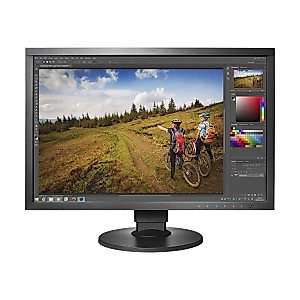 EIZO CS2420-BK-CNX ColorEdge Professional Color Graphics Monitor with Calibration Sensor 24.1" Black