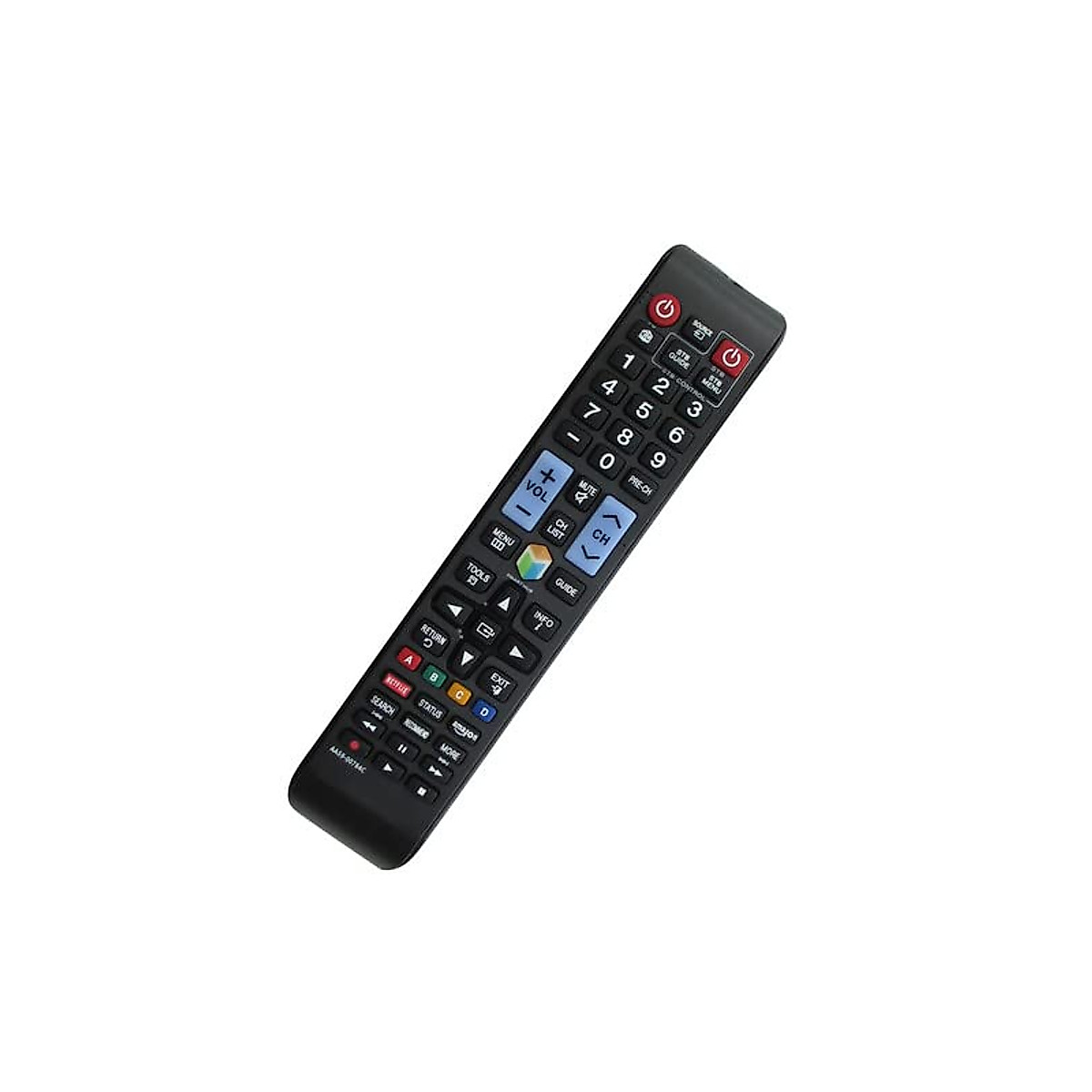 HCDZ Replacement Remote Control for Samsung UN55JS9000F UN55JS9000FXZA UN48JS9000FXZA UN65JS9000FXZA UN48JS9000F Curved 4K SUHD LED Smart TV