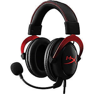 HYPERX Cloud II Gaming Headset for PC & PS4 & Xbox One,Nintendo Switch - Red (KHX-HSCP-RD) (Renewed)