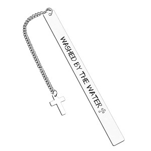 Baptism Gifts for Girl Boy Adult Christmas Bookmark Gift for Women Men First Communion Gift for Goddaughter Kid Baby Godson Godchild Religious Gifts Keepsake for Son Daughter Family