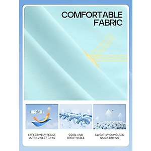 IUGA Rash Guard for Women UPF 50+ SPF & UV Protection Clothing Long Sleeve Shirts for Women with Pockets Hiking Swim Shirt Green