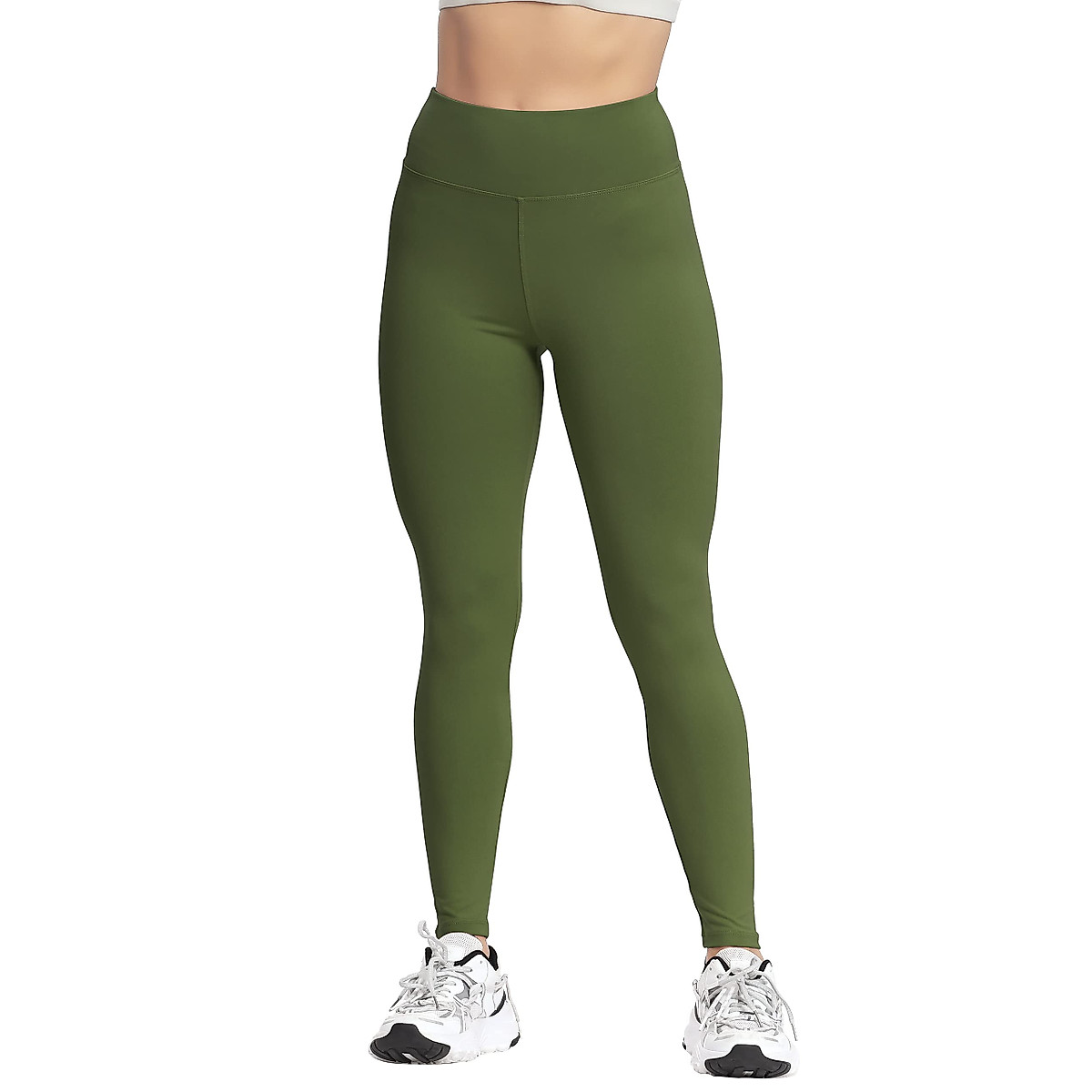 VALANDY Buttery Soft Leggings for Women High Waisted Tummy Control No See-Through Yoga Pants Workout Running Leggings