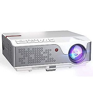 CXDTBH Full 1080P Projector LED Native 1920 x 1080P 3D Home Theater Smart Phone Beamer ( Size : Android Version )