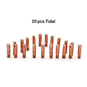 20PCS Chicago Electric Mig Welder Contact Tips Parts (0.8mm/0.03'')