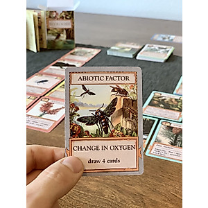 Montrose Biology Ecologies Card Game - Use Science to Build Food Webs in 7 Biomes - Beautiful Vintage Nature Art for The Classroom or Game Night