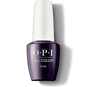 NAIL ART STICKER WITH GEL NAIL POLISH COMBO SIZE 15ML - 0.5 FL OZ COLOR: OPi Ink.