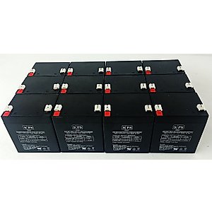 SPS 12v 5Ah APC RBC 43 UPS Replacement Battery Brand (12 Pack)