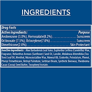 Dermatone Original Lip Balm | Medicated & Moisturizing | Cocoa Butter, Aloe, Vitamin E | Soothe & Heal Chapped Lips | SPF30 | 3-Pack, 0.15oz sticks