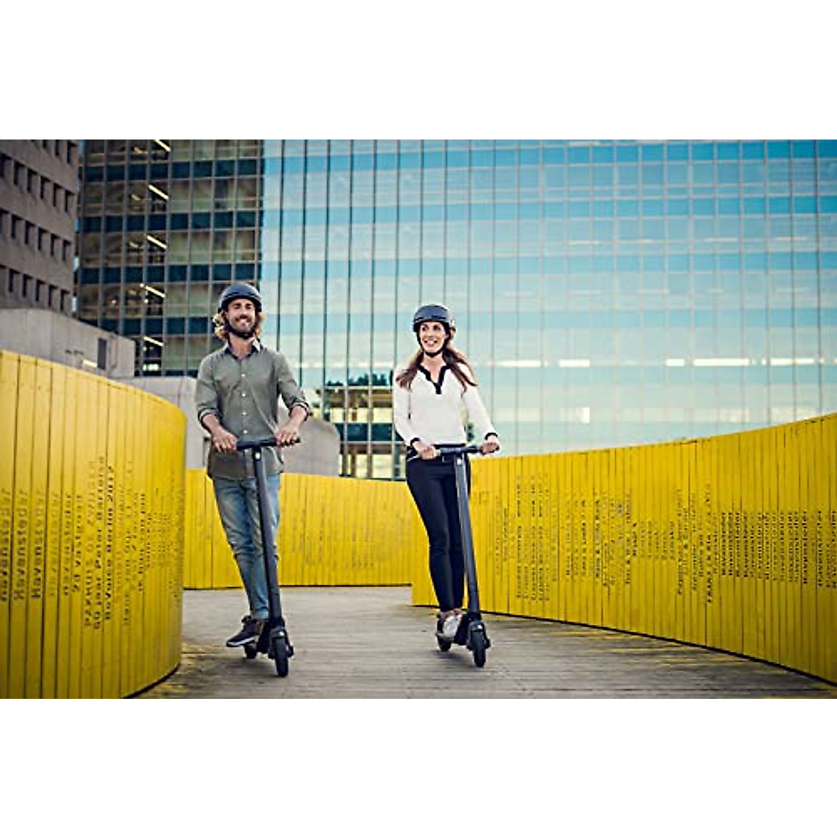 Segway Ninebot ES2 Electric Kick Scooter, Lightweight and Foldable, Upgraded Motor Power, Dark Grey Large