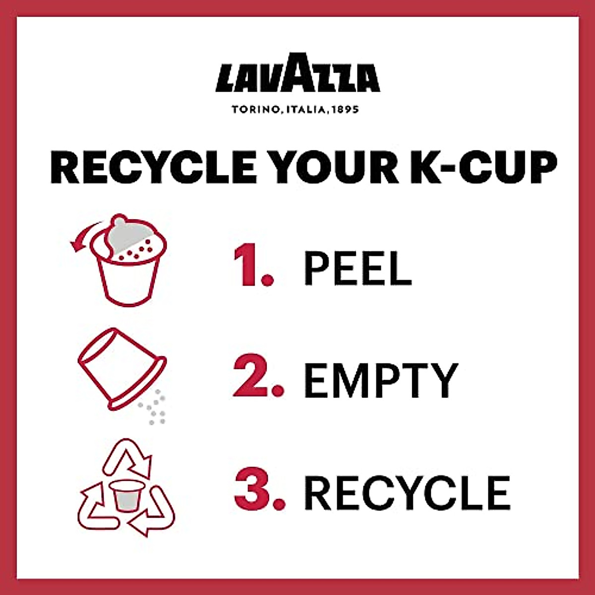 Lavazza Classico Single-Serve Coffee K-Cups for Keurig Brewer, Medium Roast, 88 capsules Value Pack, 1