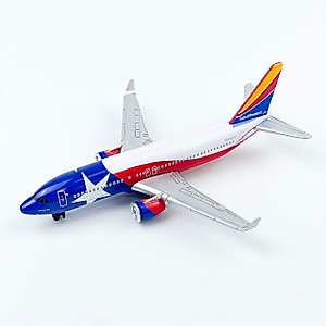 WngAur Southwest N8660A Airplane Model, Die-cast Metal Planes Aircraft Suitable for Collection and Birthday Gifts