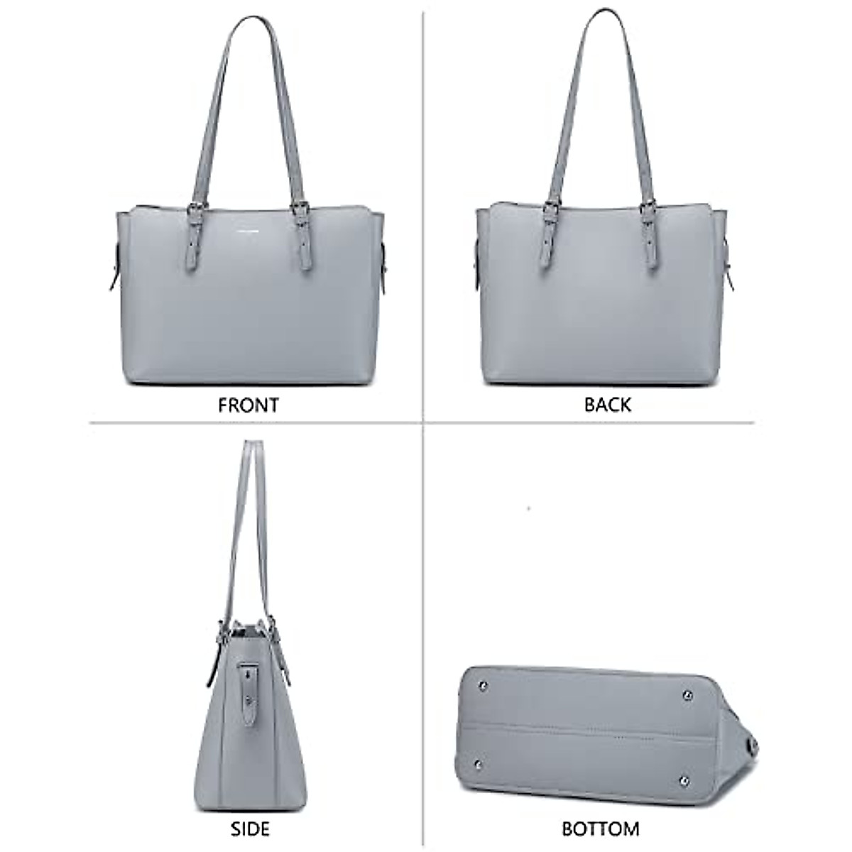 Shoulder Purse and Handbags for Women Medium Triple Compartment Satchel Crossbody Tote Bag Top Handle Satchel Bag