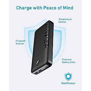 Anker Power Bank, 20,000mAh Portable Charger with USB-C Fast Charging, Works for iPhone 15/15 Plus/15 Pro/15 Pro Max, iPhone 14/13/12 Series, Samsung, iPad Pro, AirPods, Apple Watch, and More