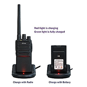 Walkie Talkies Voice Scrambler with Earpiece for Adults Outdoor CS Hiking Hunting Travelling Long Distance 2 Way Radios by Luiton (2 Packs)