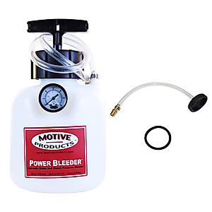 Motive Products 0107 Power Bleeder 2-Quart Tank with Hose and Adapter, Compatible with Mid-Late Model Ford Vehicles