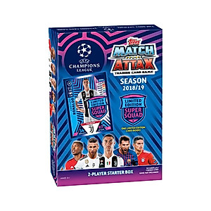 Topps Match Attax 2018/19 UEFA Champions League Soccer Trading Card Game Starter Box
