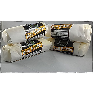 WALNUT CREEK ROLL BUTTER. SALTED. 8 OZ. PACK OF 4.