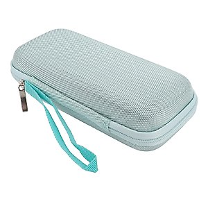 Hard Carrying Case for 3D Printing Filament, EVA 3D Printing Pen Hard Storage Case with Fluent Zipper, Built in Mesh Pocket, Waterproof and Dustproof