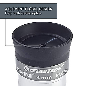 Celestron Omni Series 1-1/4 4MM Eyepiece