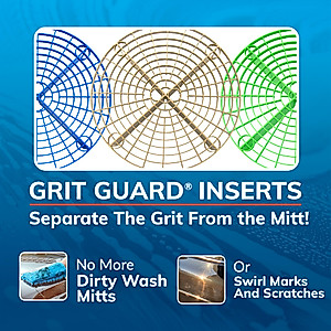 The Grit Guard Insert (Red) - Fits 12 inch Diameter Bucket
