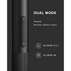Xiaomi Electric Precision Screwdriver, All-metal Gearbox, Powerful Magnetic Motor, Rechargeable Lithium Battery, S2 Steel Screwdriving Bits, Type-C Charging, Aluminium Alloy Case, Grey
