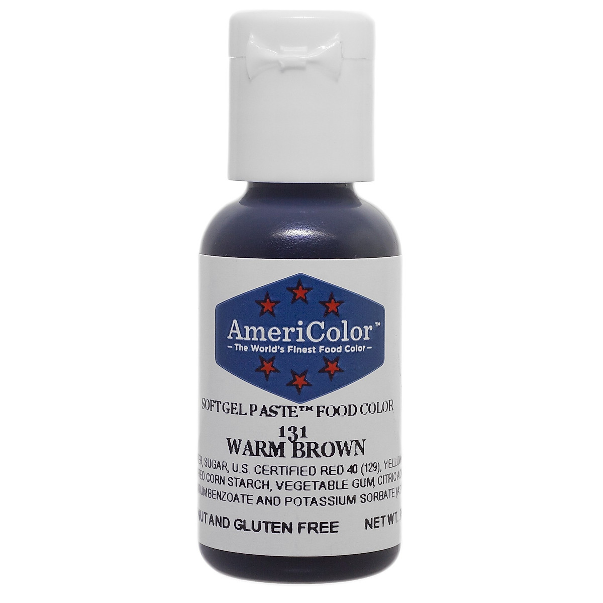 AmeriColor, Electric Yellow, 0.75 Ounce Bottle, Soft Gel Paste Food Color