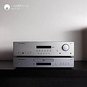 Cambridge Audio AXR100 100-Watt Stereo Receiver with Bluetooth | Built-in Phono Stage, 3.5mm Input, AM/FM with RDS