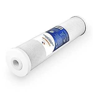 Aquaboon Universal Fit Whole House 5 Micron 20 x 4.5 inch Cartridge | Premium Coconut Shell Water Filter Cartridge | Activated Carbon Block CTO | Compatible with CB-45-2005, EP-20BB - 1 Pack