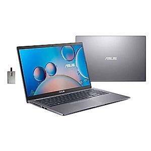 ASUS 2022 VivoBook F515 15.6" FHD Laptop, Intel Core i3 1115G4 Processor, 8GB DDR4, 256GB PCIe SSD, Intel HD Graphics, Bluetooth, Win 11 S, Slate Grey, 32GB SnowBell USB Card