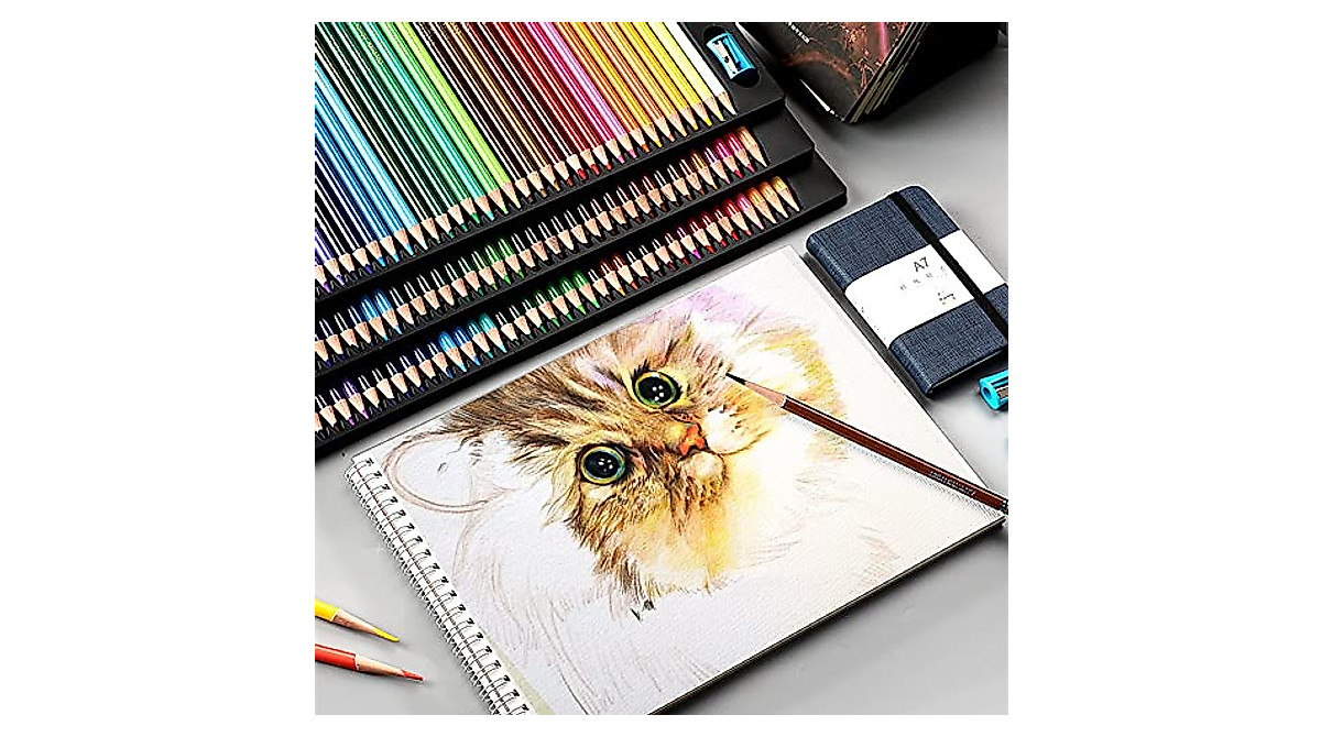Artist Colored Pencils Set - 72 Colors for All Ages