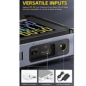 Fockety DC Power Supply Variable, DPS 150 CNC CNC DC Power Supply 30V 5A 150W Digital Display Portable DC Regulated Power Supply for Experimental Research, Production Testing
