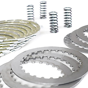 TJ Brutal Customs Complete Clutch Kit - Performance Product Includes Heavy Duty Springs, Kevlar Friction Plates & Tempered Steel Plates Perfect Fit for Shadow VT600 VLX