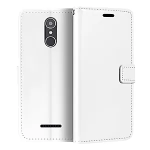 for Gigaset GS160 Case, Premium PU Leather Magnetic Flip Case Cover with Card Holder and Kickstand for Gigaset GS160 (5”)