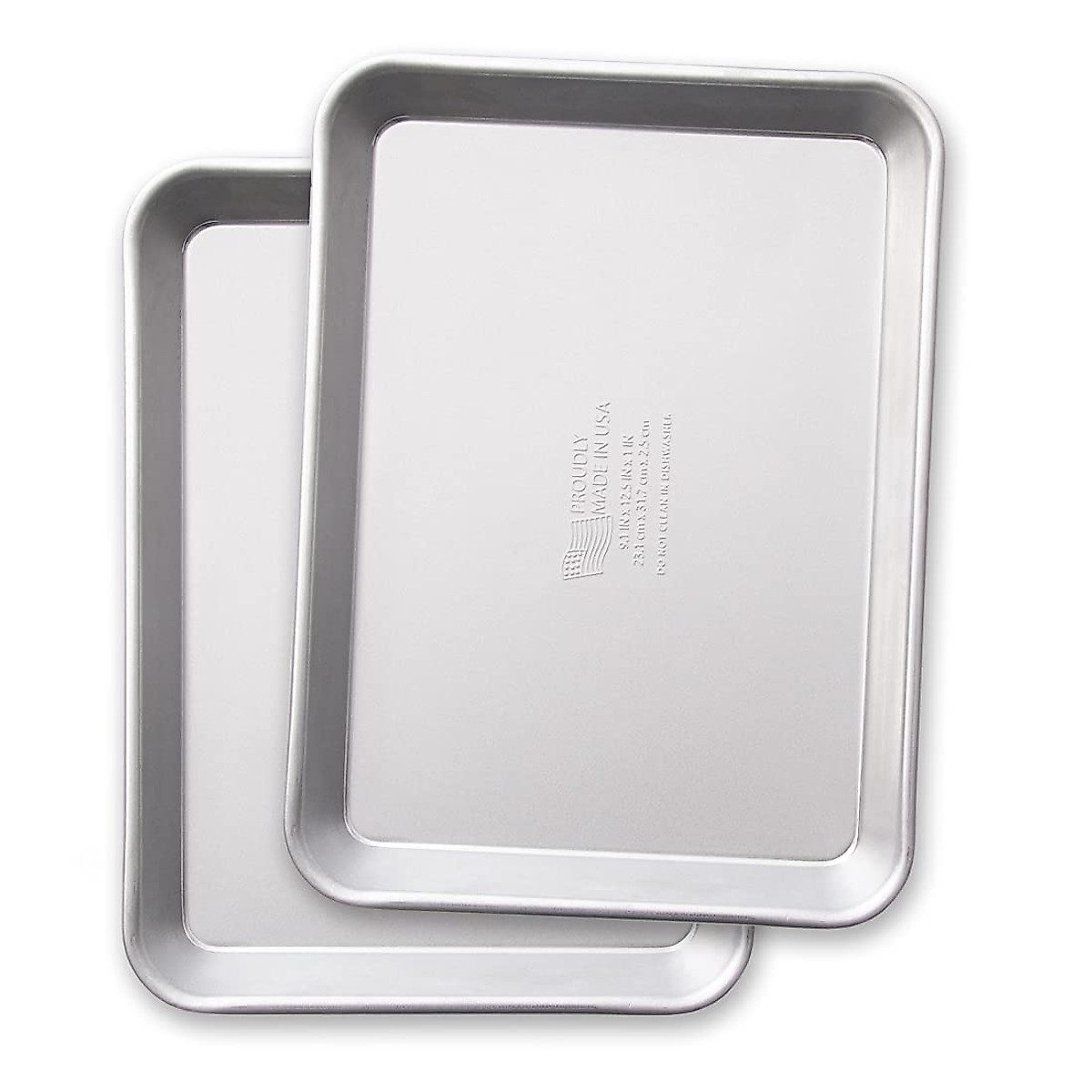 Rada Cutlery Quarter Sheet Pan 9.1 X 12.5", 2 Pack