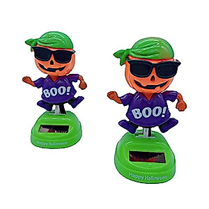 signmeili Solar Car Shaking Head Decoration Car Dashboard Dancing Toy，Desktop Embellishment Car Accessories Dashboard Decorations for Tables, Balconies and Car Interior