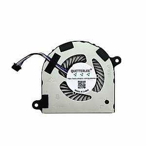 QUETTERLEE Replacement New Laptop CPU Cooling Fan for DELL Latitude 14 7480 7490 7491 P73G E7480 E7490 Series 02T9GV EG50040S1-C910-S9A KSB0605HC-C0L DC5V Fan