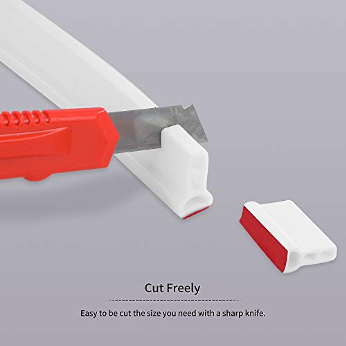 GenericBrands 59 Inch Collapsible Shower Water Dam Threshold, Bathroom Water Stopper Barrier Keeps Water Inside Dry and Wet Separation for Sink or Shower