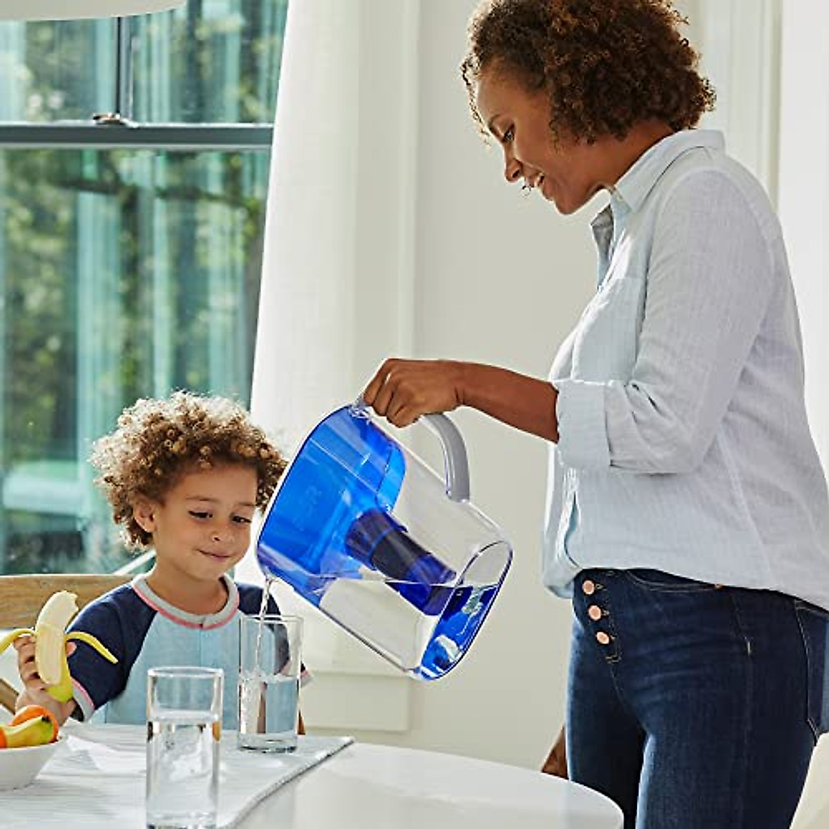 PUR PLUS Water Pitcher Filtration System, 11 Cup – PUR Water Filter Pitcher, PPT111W