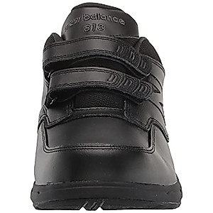 New Balance Men's 813 V1 Hook and Loop Walking Shoe, Black, 10 X-Wide
