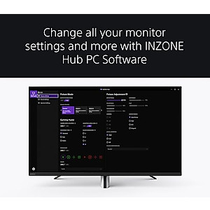 Sony 27” INZONE M9 4K HDR 144Hz HDMI 2.1 Gaming Monitor with Full Array Local Dimming and NVIDIA G-SYNC