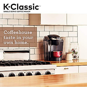 Keurig K-Classic Coffee Maker with McCafé Classic Collection Variety Pack, 40 Count K-Cup Pods